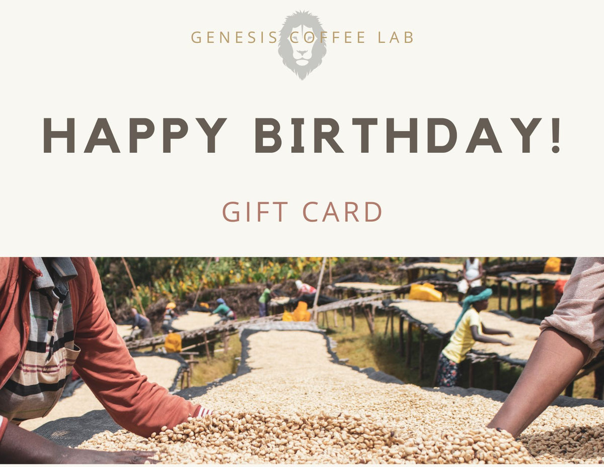Happy Birthday! – Genesis Coffee Lab